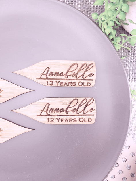 Wall Ruler AGE TAGS - Personalised By Let's Etch | Shop Online at Let's ...