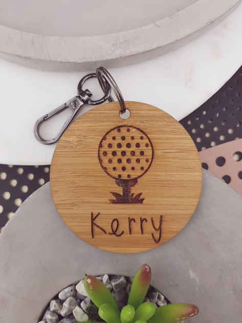 Golf Ball Bag Tag By Lets Etch | Shop Online at Let's Etch | letsetch ...