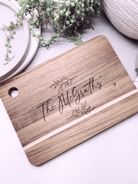 Rectangle Wooden Display Board By Let's Etch | Shop Online at Let's ...